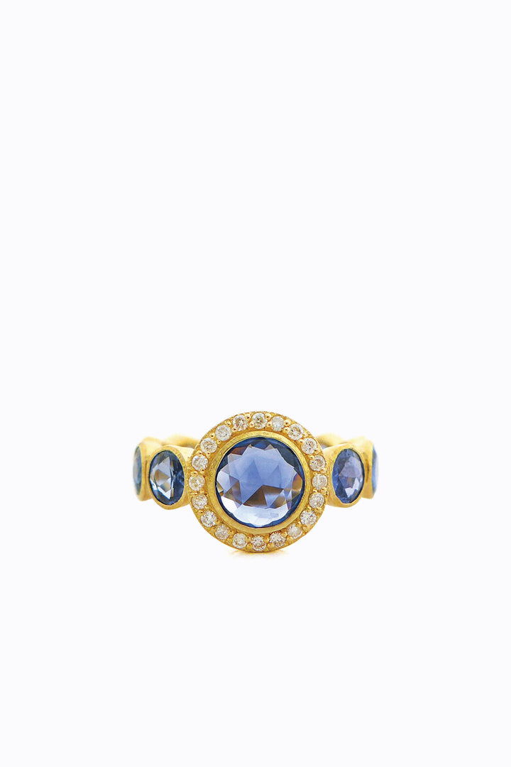 Blue Sapphire Revel Ring – Daniel Gibbings