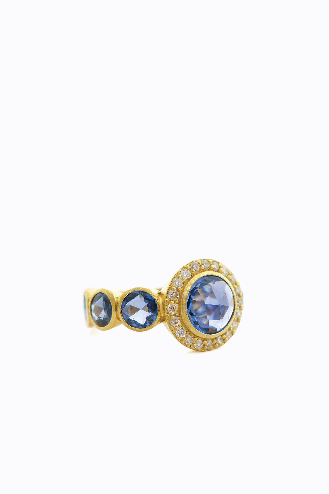 Blue Sapphire Revel Ring – Daniel Gibbings